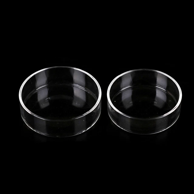60MM GLASS TISSUE petri dish culture dish culture plate with cover @SNS ...