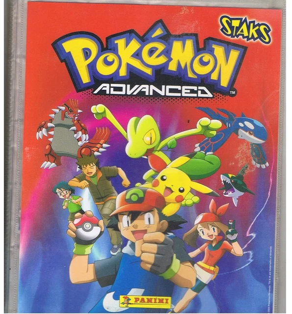 POKEMON ADVANCED STACKS - Album Vide Attachée 1 Sachet Édition Panini ...