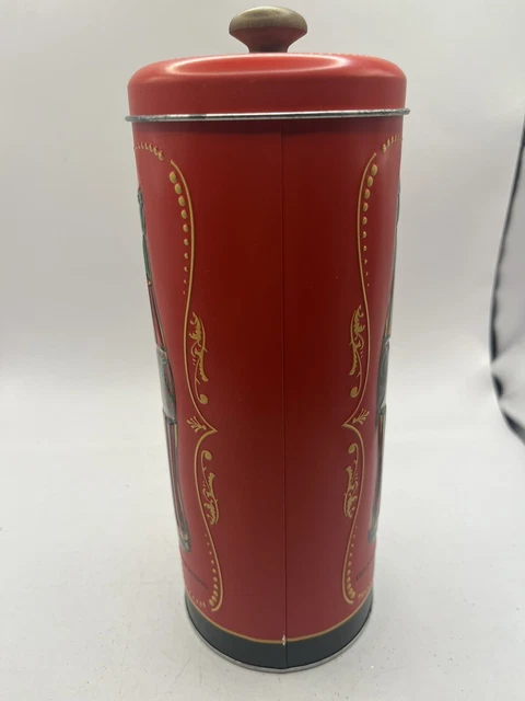 COCA-COLA METAL STRAW Dispenser Lift Off Lid w Sealed Straws Retro ...