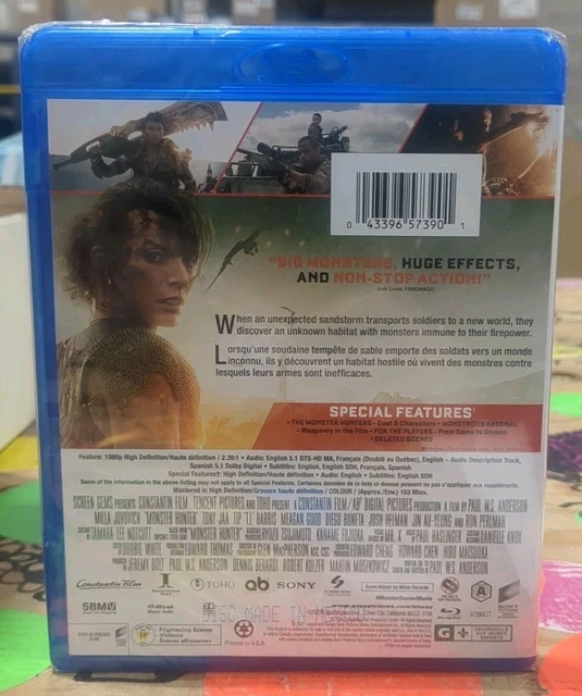 MONSTER HUNTER (BLU-RAY, 2020) $22.99 - PicClick CA