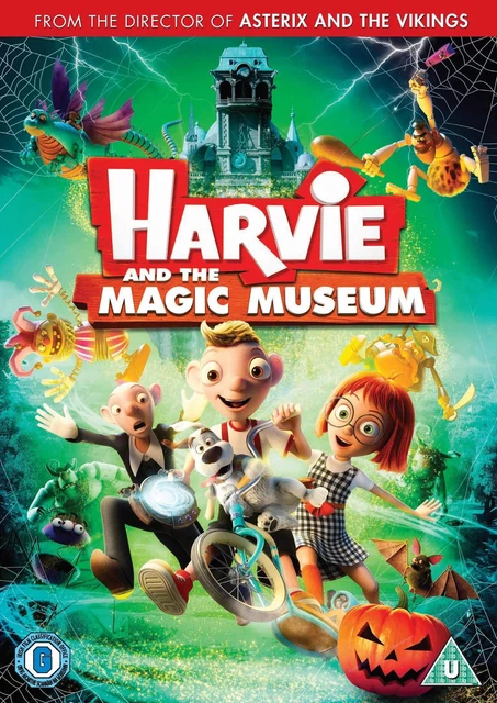 HARVIE AND THE Magic Museum (DVD) Wilson Davis Sarah Natochenny Mike ...