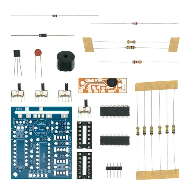 16 MUSIC BOX 16 Sound Box BOX-16 16-Tone Box Electronic Module DIY Kit ...