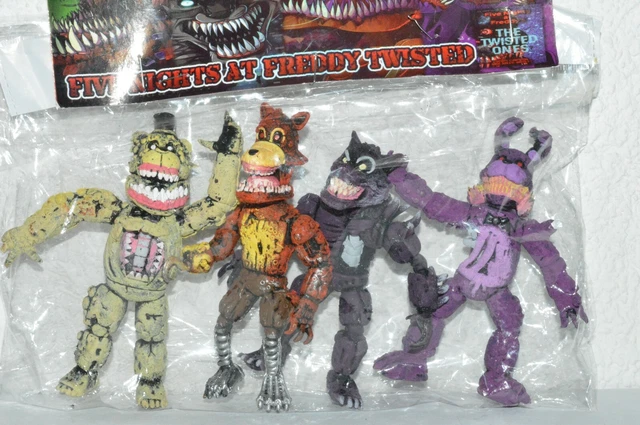 TOY MEXICAN FIGURES Five Nights At Freddy's Animatronics Twisted 4 ...