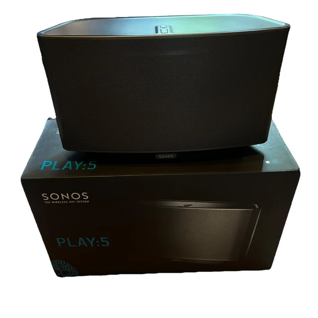 SONOS PLAY:5 WIRELESS Sound System Speaker - Black £72.08 - PicClick UK