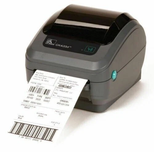 ZEBRA GK420D DIRECT Thermal Barcode Label Printer GK42-202510-001 ...