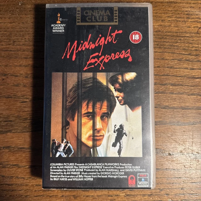 MIDNIGHT EXPRESS VHS ~ (PAL VHS CASSETTE) ~ Classic Movie~ 1978 ~ Brad ...