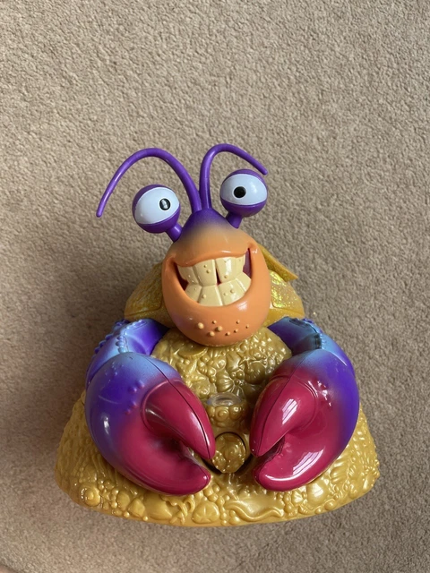 DISNEY MOANA TAMATOA Singing SHINY Crab 7” Treasure Jewellery Box ...