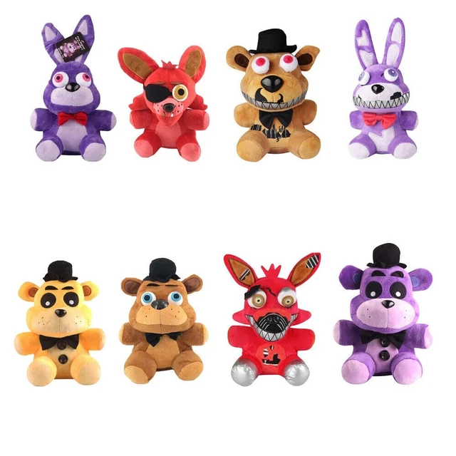 FNAF FIVE NIGHTS at Freddy's Horror Game Plush Soft Stuffed Doll Toy ...