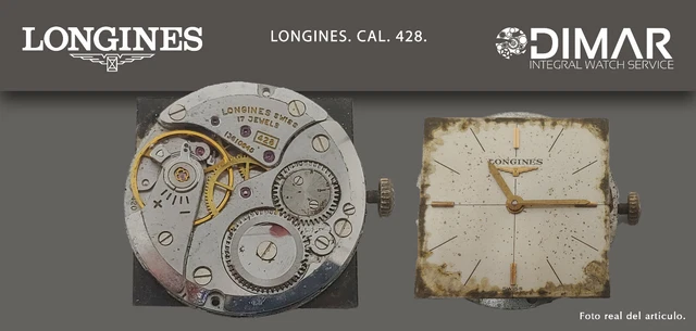 VINTAGE ORIGINAL MONTRE Movement / Longines. Calibre 428 EUR 176,09 ...