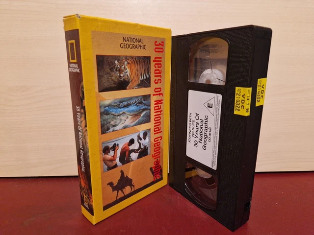30 YEARS OF National Geographic - PAL VHS Video Tape (A112) £2.99 ...