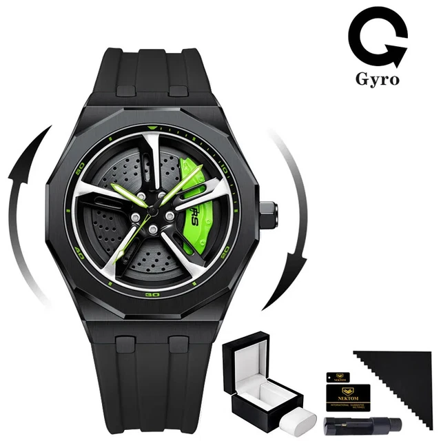 SPINNING AUDI RS7 3D Brake Caliper Wheel Watches $220.00 - PicClick AU