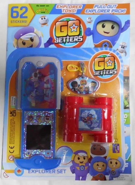CBEEBIES GO JETTERS magazine #78 2023 Puzzles, Colouring + Explorer toy ...