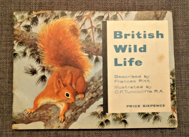 BRITISH WILD LIFE by Brooke Bond (1958) Complete Tea Card Album C F ...