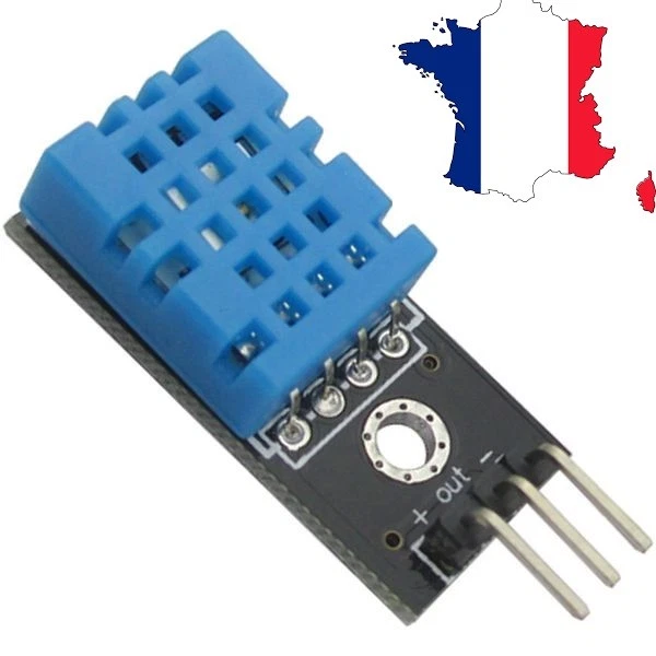 DHT11 - MODULE capteur d'humidité et de température pour montage ...