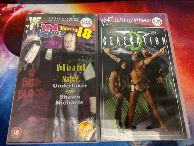 WWF - IN Your House 18 (VHS, 1998) & WWF/WWE D-Generation X £1.99 ...