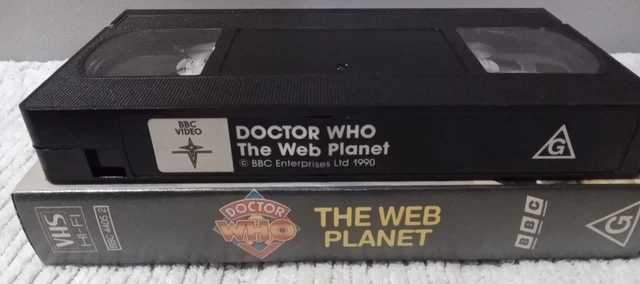 DOCTOR DR WHO VHS The Web Planet 1965 story William Hartnell Video PAL ...