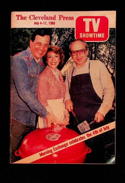 VINTAGE TV SHOWTIME Guide Magazine July 4 1980 Morning Exchange ...