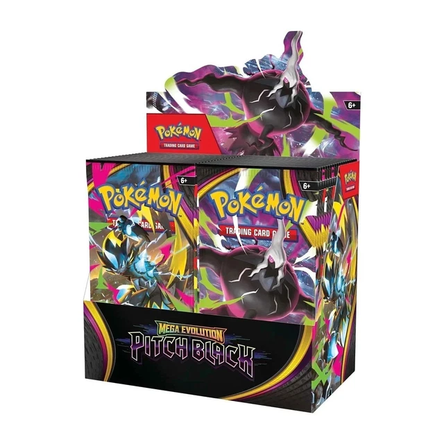 POKÉMON TCG: MEGA Evolution-Pitch Black - Booster Box (36 packs ...