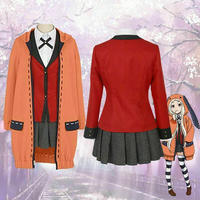KAKEGURUI-COMPULSIVE GAMBLER RUNA Yomozuki Full set Cosplay Costume $63 ...