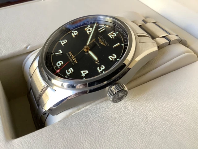 MONTRE AUTOMATIQUE LONGINES Spirit 40mm COSC Titanium Grade 5 Garantie ...