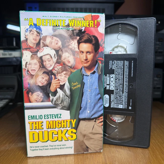THE MIGHTY DUCKS (1992) (VHS, 1997) Walt Disney Home Video Hockey ...