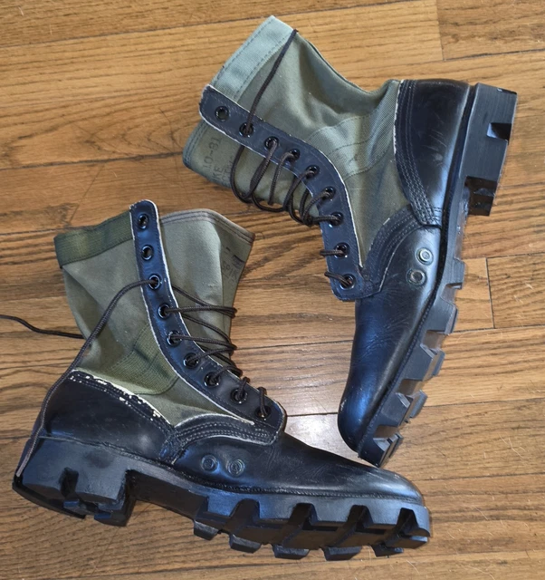 VINTAGE PANAMA SOLE Jungle Boots McRae USA Size 9R Men's Spike ...