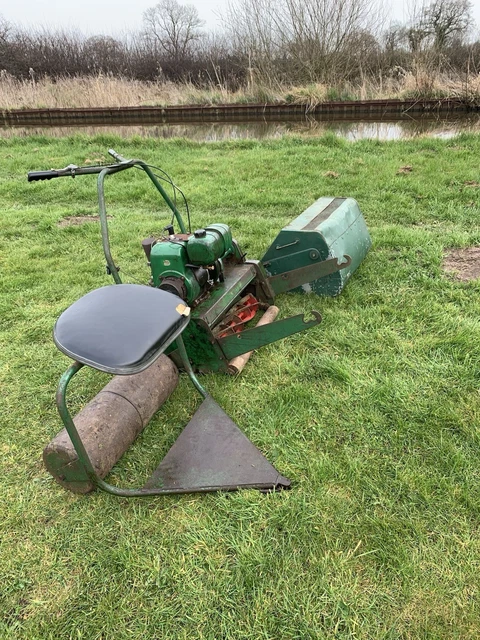 RANSOMES 24 VINTAGE cylinder mower £414.72 - PicClick UK
