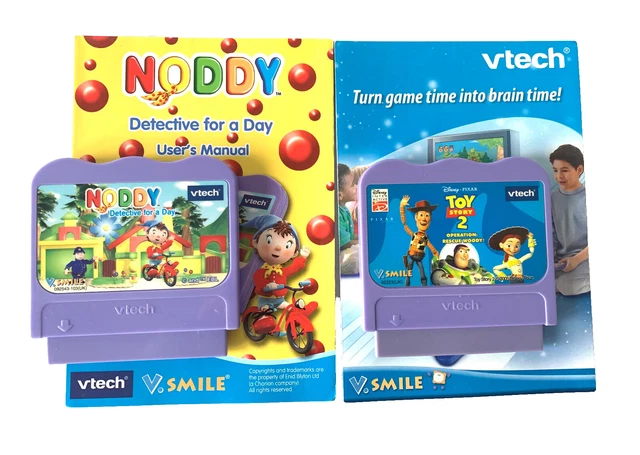 VTECH VSMILE GAME Toy Story 2 Operation Rescue Woody & Noddy Detective ...