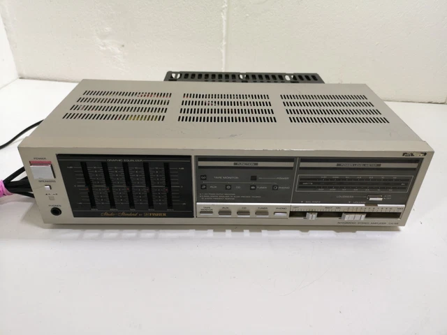 FISHER CA-58 INTEGRATED Stereo Amplifier Amp Vintage Hifi Separate £19. ...