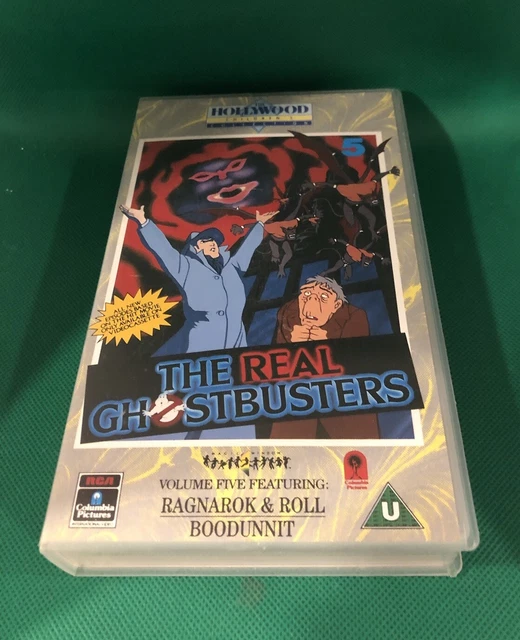 VINTAGE VHS THE Real Ghost Busters Hollywood Children’s Collection Cert ...