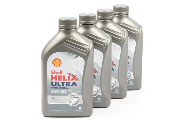 ORIGINAL SHELL HELIX Motoröl Ultra Professional AV-L 5W30 4 Liter VW ...