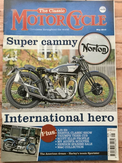 THE CLASSIC MOTORCYCLE Magazine - May 2010 - AJS H9, Tiger Cub, MV ...
