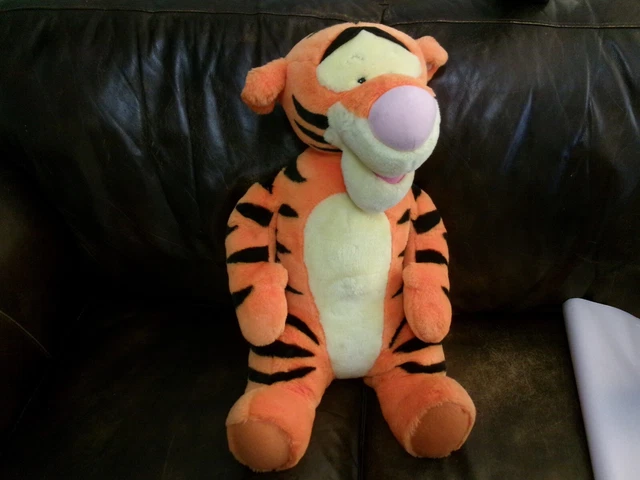 1997 LARGE TALKING Tigger Plush From Winnie The Pooh I Talk Voice Box ...