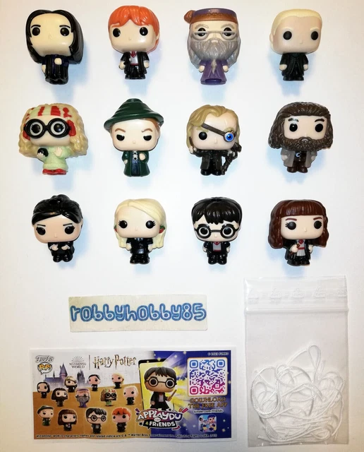 SÉRIE COMPLÈTE FUNKO Harry Potter VD385 - VD440 + 24 Bpz Kinder Joy ...