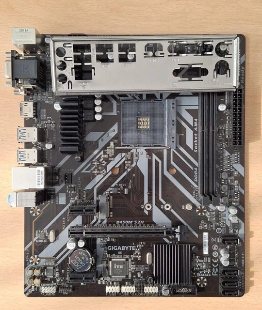 GIGABYTE B450M S2H AMD Ryzen Micro-ATX DDR4 Motherboard - Socket AM4 £ ...