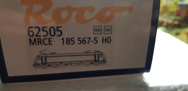 ROCO HO CROSSRAIL Livery Electric Lokomotive 62505 £104.71 - PicClick UK