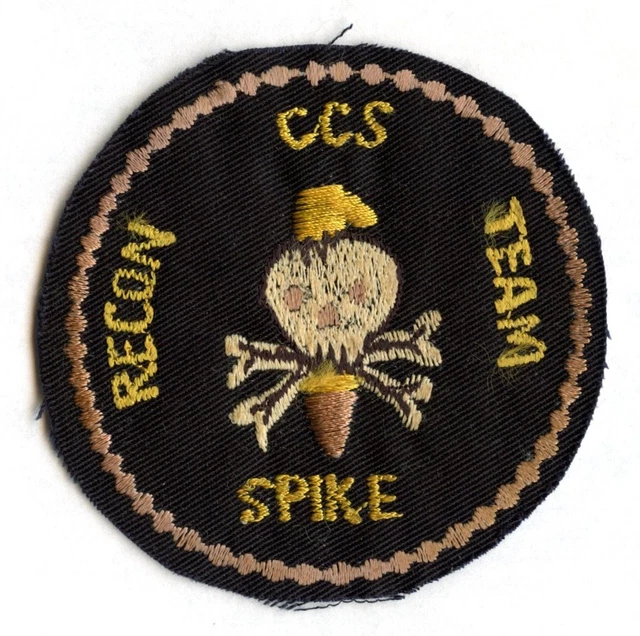VIETNAM WAR ORIGINAL Patch U.S. Army MACV-SOG CCS Recon Team Spike Ban ...