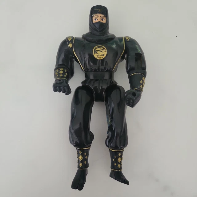 BLACK NINJA RANGER - Mighty Morphin Power Rangers Action Figure Toy ...