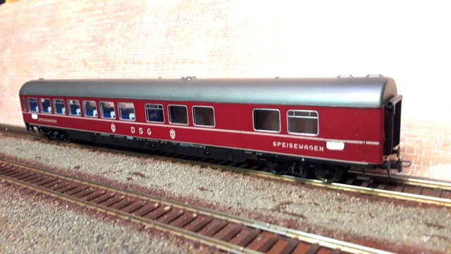 ROCO 4261 B Speisewagen Rot DSG HO DC OVP Neuwertig EUR 19,95 - PicClick DE