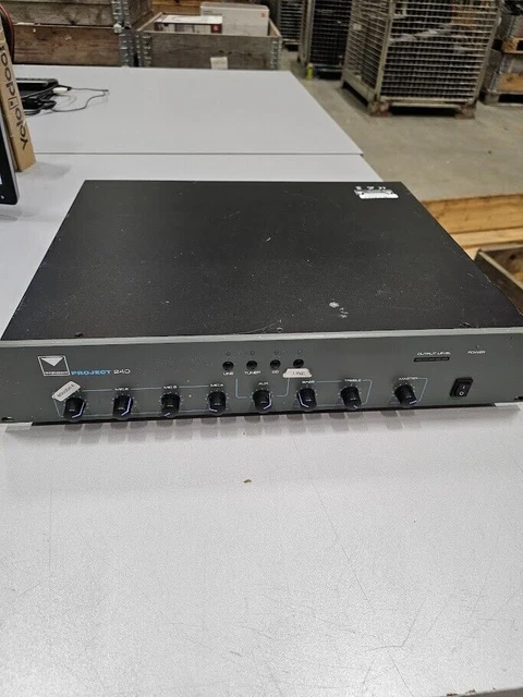 AMPLIFICATEUR DE MIXAGE T&M Systems Project 240 - fonctionnel, signes ...