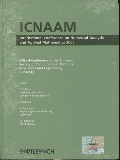 T E SIMOS / ICNAAM International Confrence on Numerical Analysis and ...