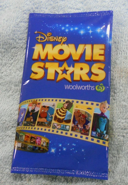 #D265. WOOLWORTHS Disney Movie Stars Sticker Pack $8.00 - PicClick AU