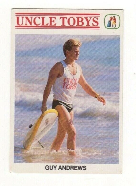 UNCLE TOBYS IRON Man Surfing Cereal Trade Card Guy Andrews EUR 2,98 ...
