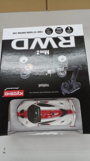 KYOSHO MINI-Z RWD Ready Set McLaren P1 GTR White/Red 32324WR RC Car £ ...