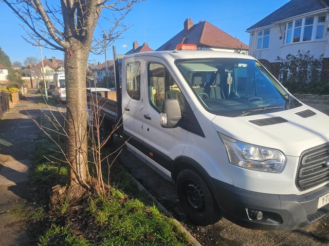 DOUBLE CAB FORD transit tipper van 2016 no vat £8,995.00 - PicClick UK