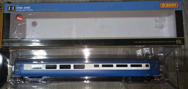 00 GAUGE HORNBY Coach R40174 Midland Pullman, Mk3 Trailer Buffet M40802 ...