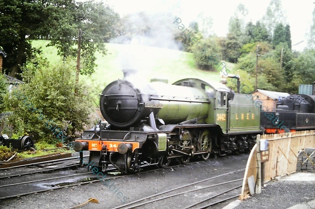 RAILWAY SLIDE TRAIN Slide 35mm LNER Locomotive No 3442 (B8) £3.00 ...