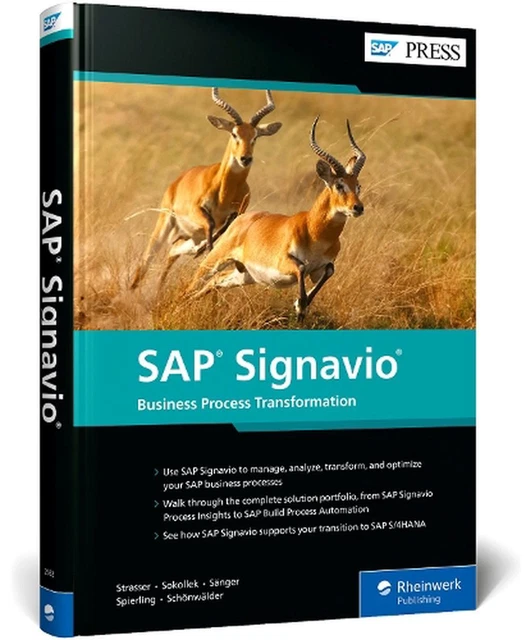 SAP SIGNAVIO: BUSINESS Process Transformation by Johannes Strasser ...