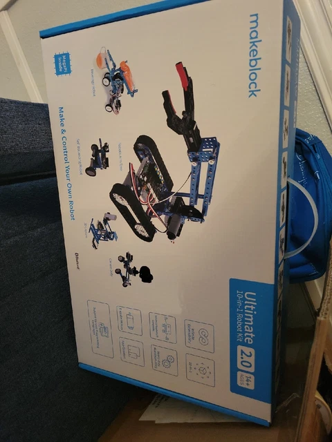 MAKEBLOCK MBOT ULTIMATE 10-in-1 Coding Robot Building Kit, App Remote ...