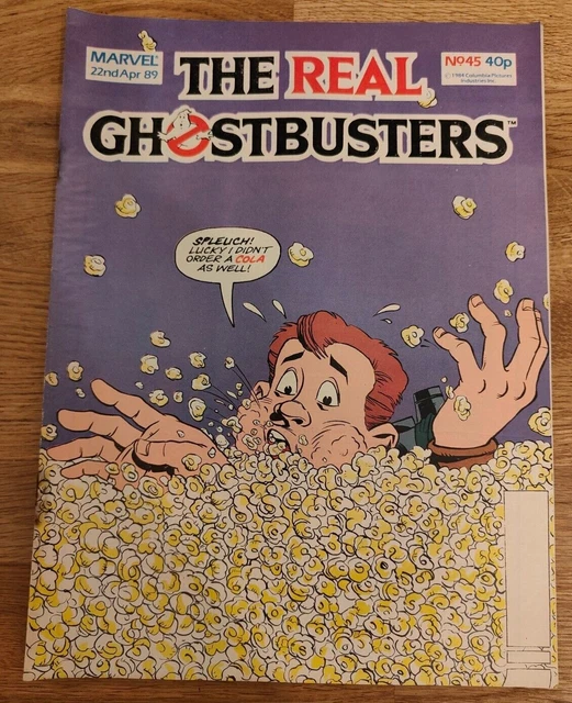 COMIC - CLASSIC Marvel UK The Real Ghostbusters No #45 22nd April 1989 ...